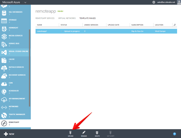Lessons learned on uploading RemoteApp VHD image to the Microsoft Azure - LemonBits