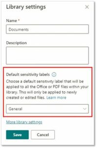 Ensuring Document Security in SharePoint Libraries with senstivity ...